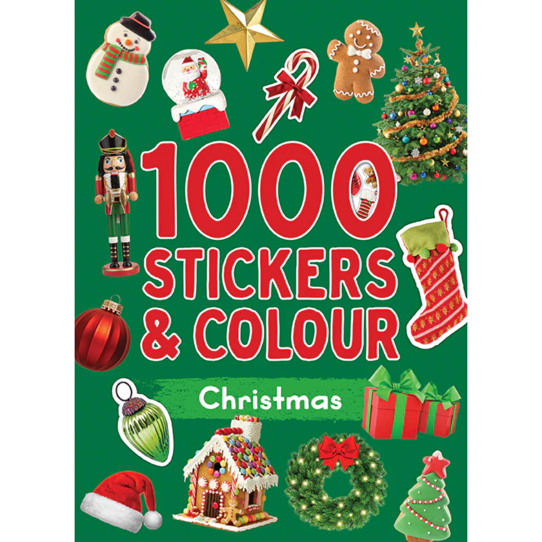1000 Stickers & Colour - Christmas – Love, Charlie. xo