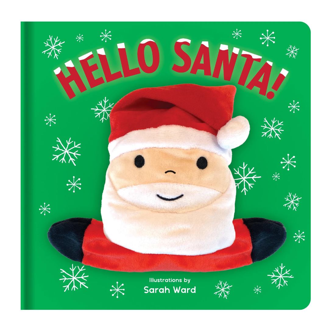 Hello Santa Hand Puppet Book – Love, Charlie. xo
